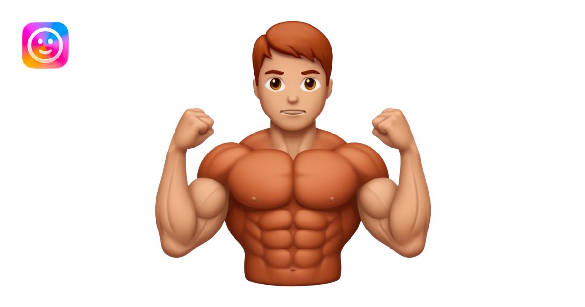 muslce emoji | AI Emoji Generator