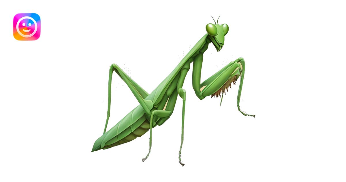 Praying mantis emoji | AI Emoji Generator