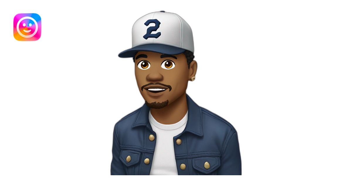 Chance the rapper emoji | AI Emoji Generator
