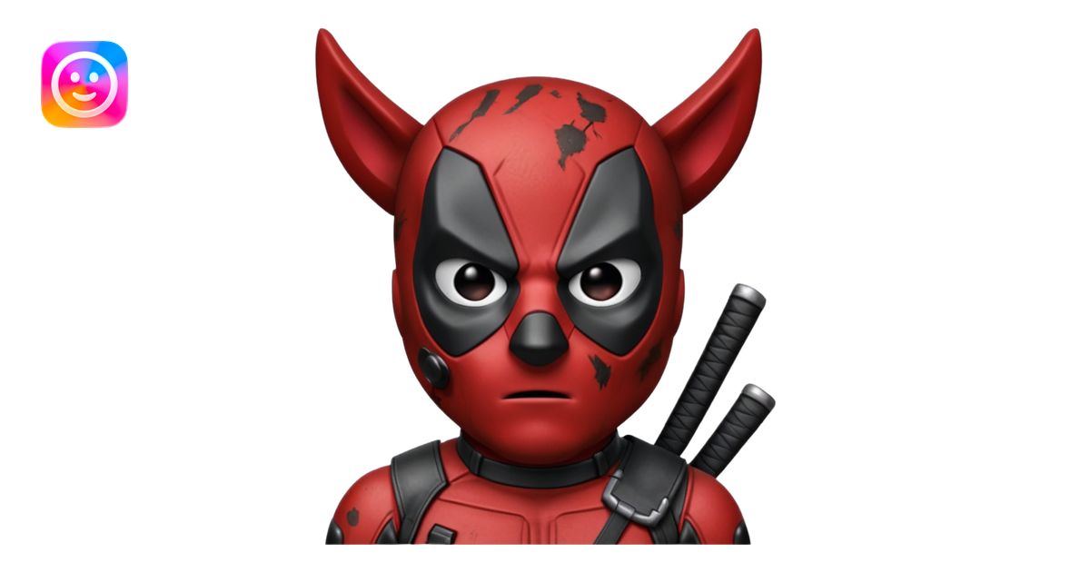 dogpool from Deadpool & Wolverine movie emoji | AI Emoji Generator