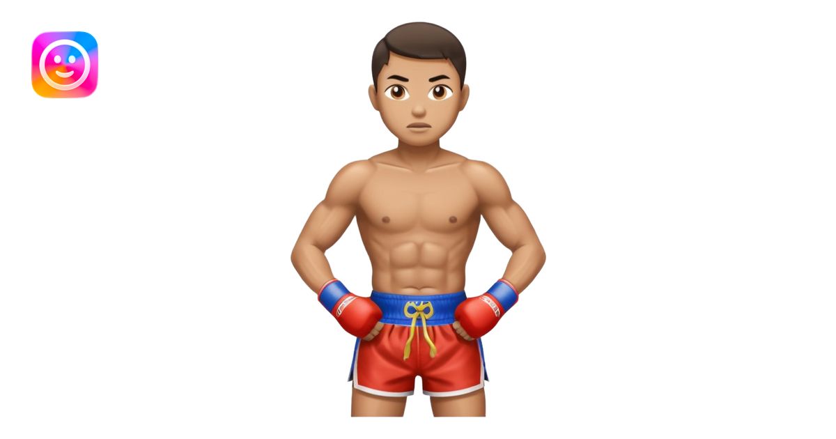 Create a Muay Thai fighter emoji | AI Emoji Generator