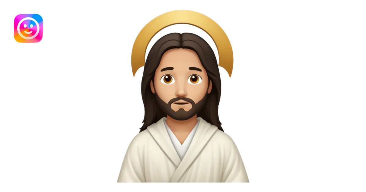 Son of God from Christian Gods emoji | AI Emoji Generator