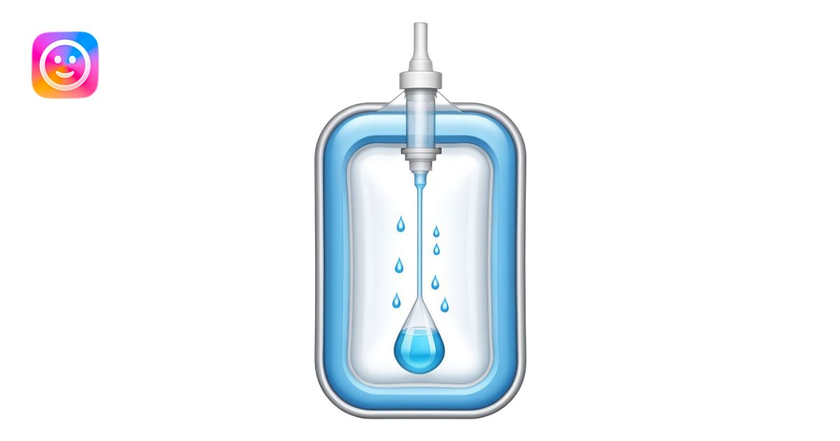 IV drip emoji | AI Emoji Generator