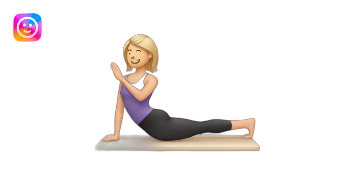 Pilates emoji | AI Emoji Generator