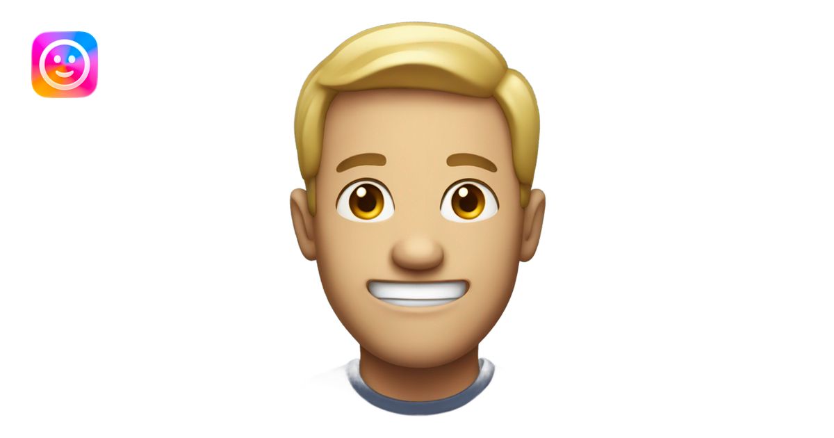 Man smiling creepily emoji | AI Emoji Generator