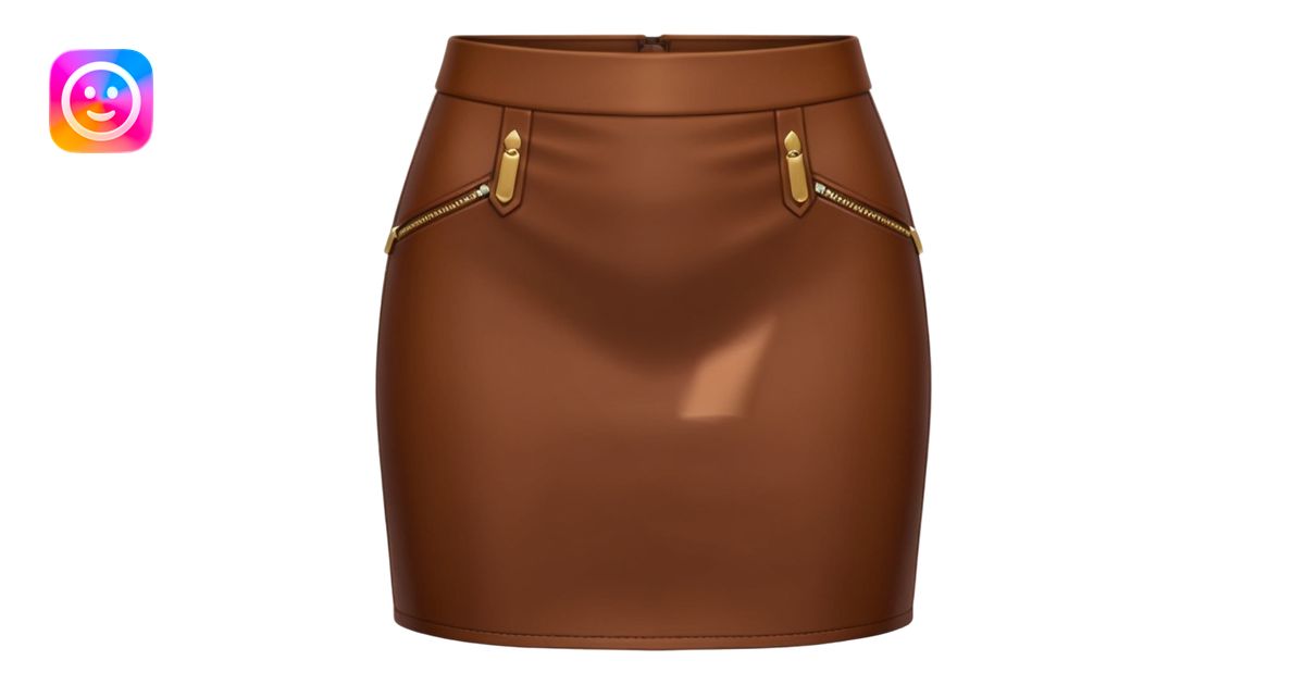 brown leather tight skirt emoji emoji | AI Emoji Generator