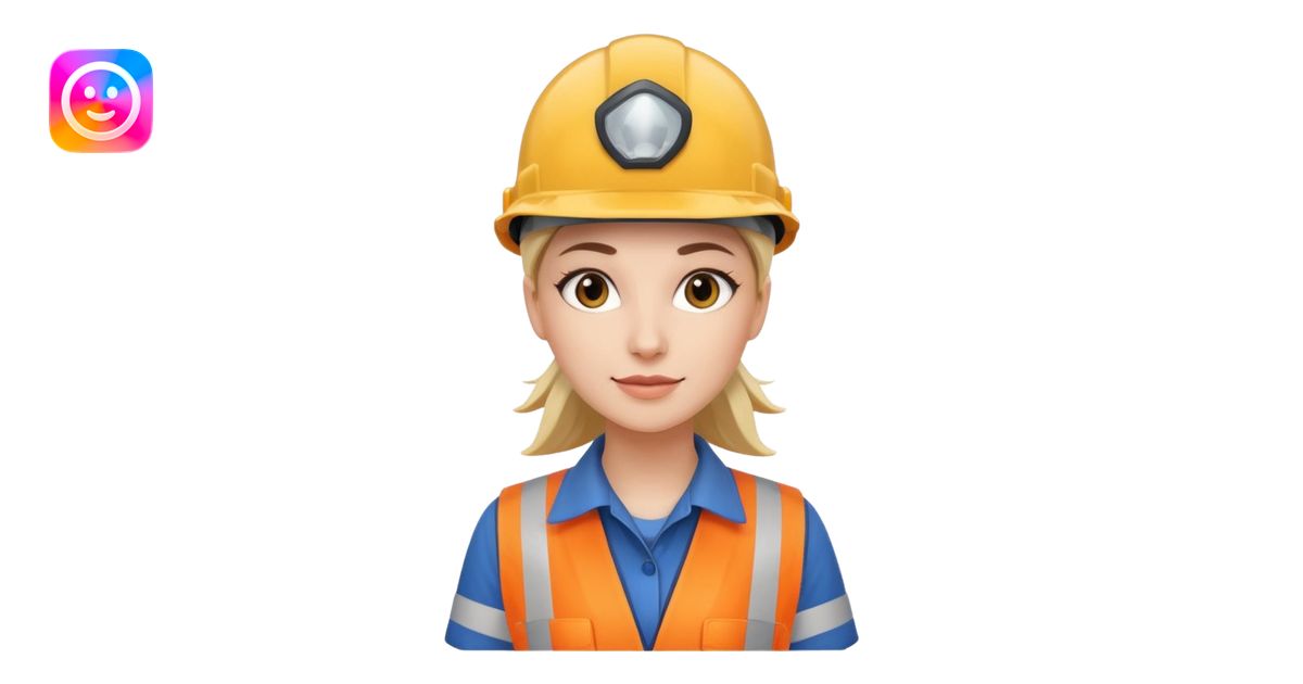 30-year-old female logistics center manager emoji | AI Emoji Generator