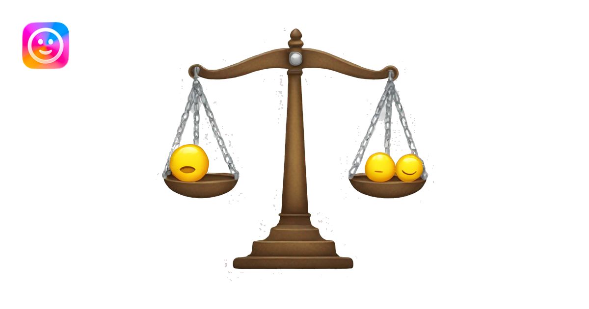 balance scale emoji | AI Emoji Generator