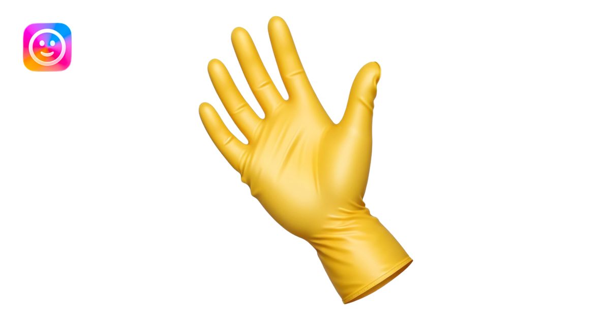 pulling on plastic glove emoji | AI Emoji Generator