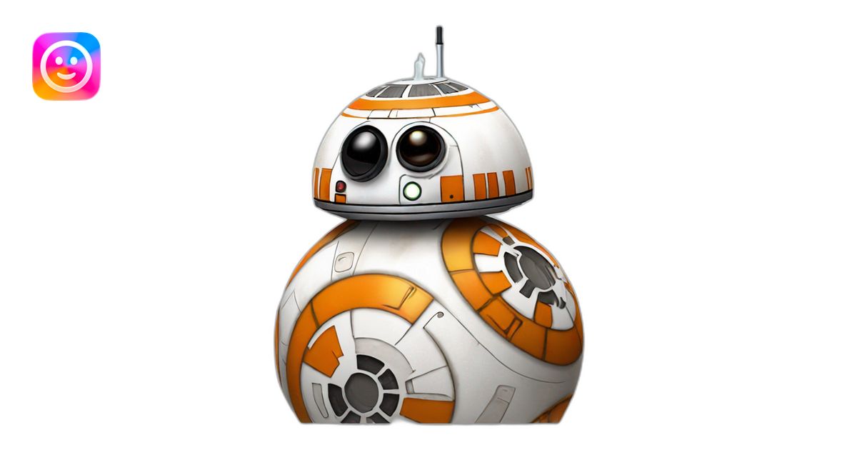 BB8-drink-beer emoji | AI Emoji Generator