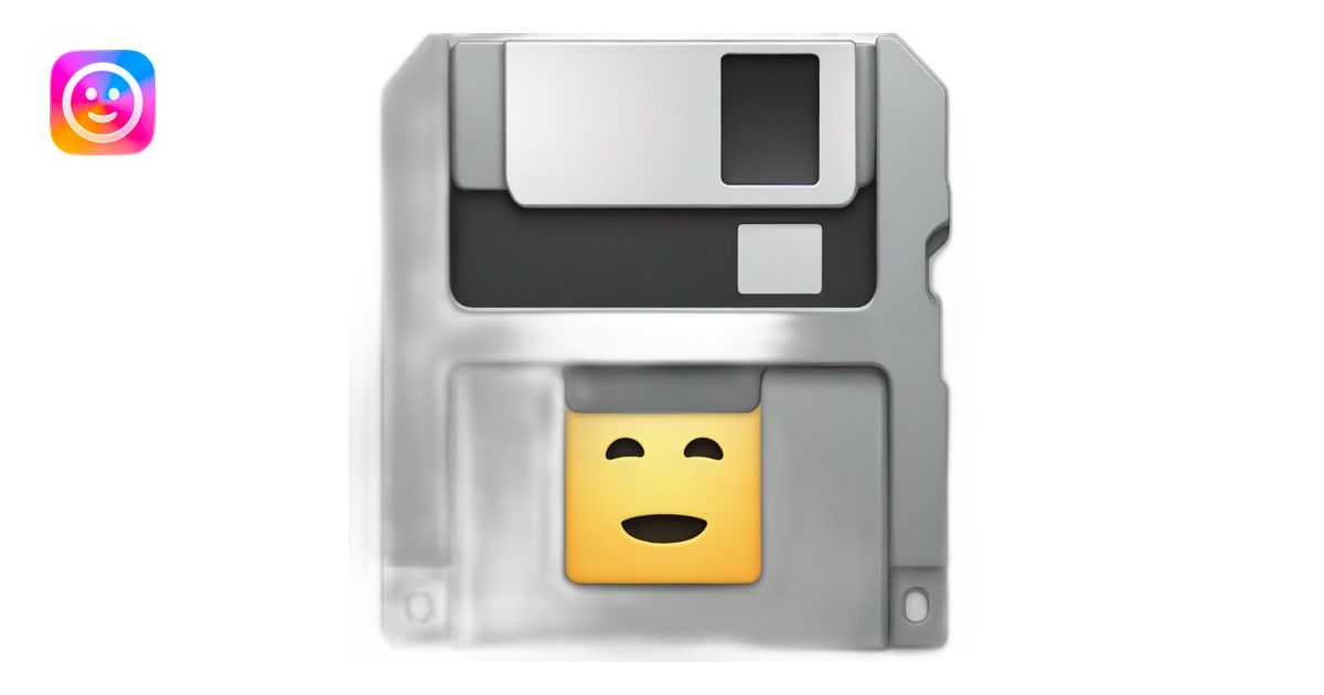 Floppy Disk emoji | AI Emoji Generator