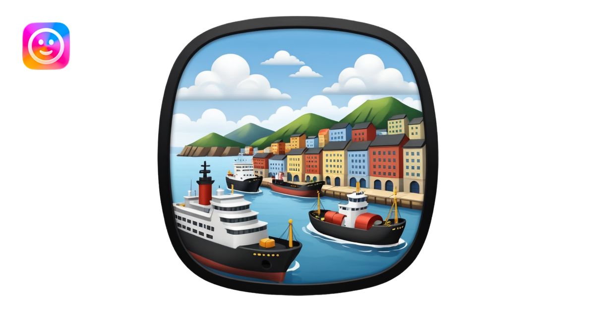 Seaport emoji | AI Emoji Generator
