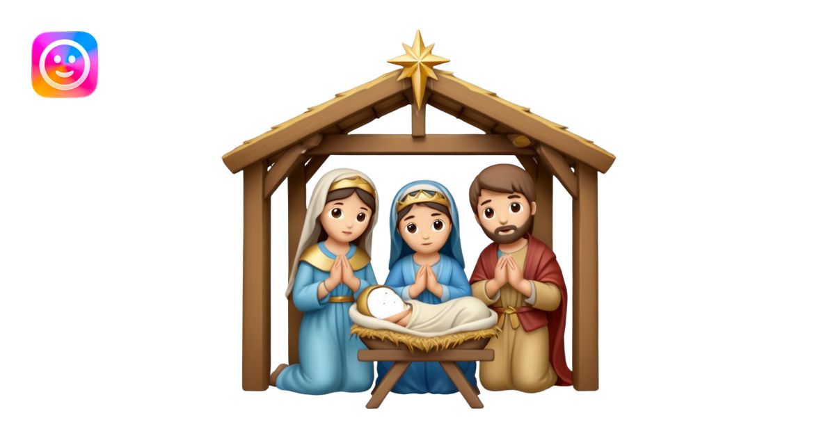 nativity emoji | AI Emoji Generator