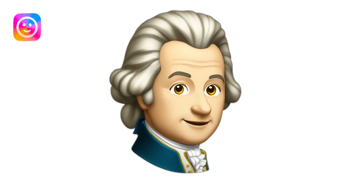 wolfgang amadeus mozart emoji | AI Emoji Generator