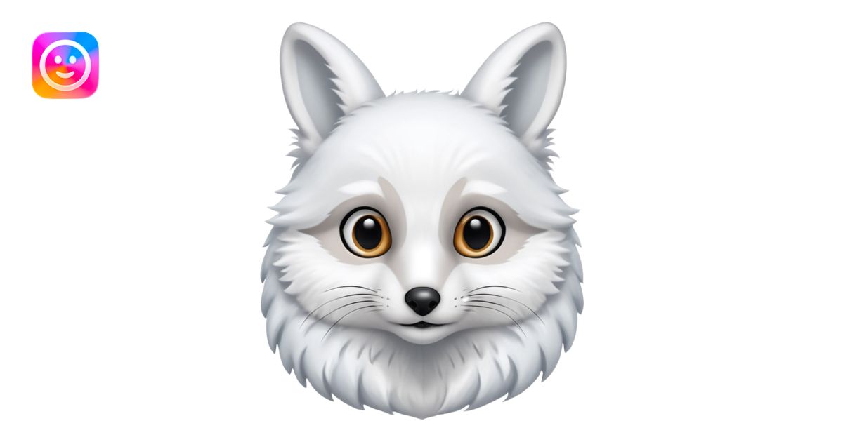 Ermine-Snowshoe-Hare-Arctic-Fox-Snowy-Owl-fusion-hybrid emoji | AI ...