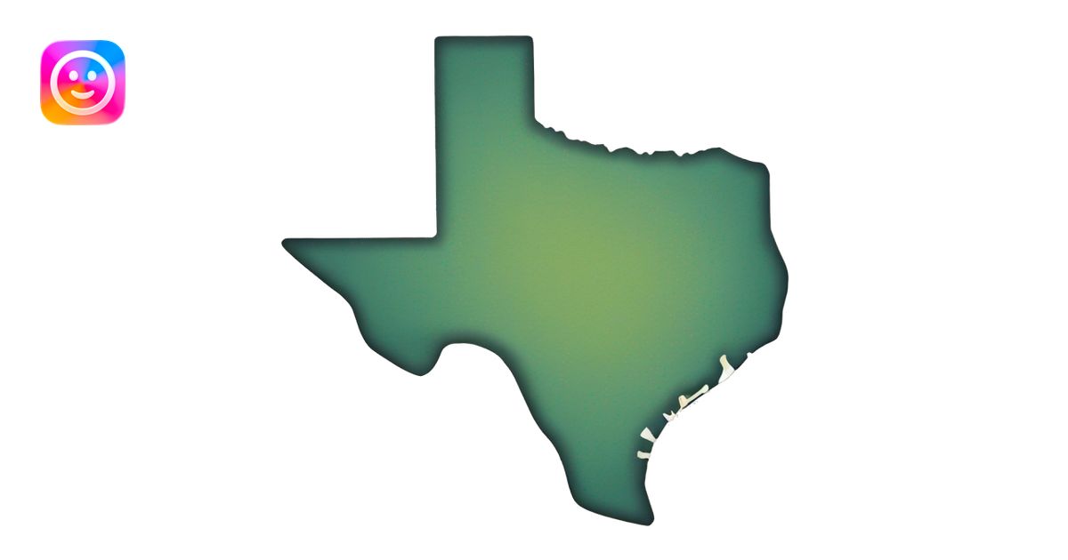 Map of texas emoji | AI Emoji Generator
