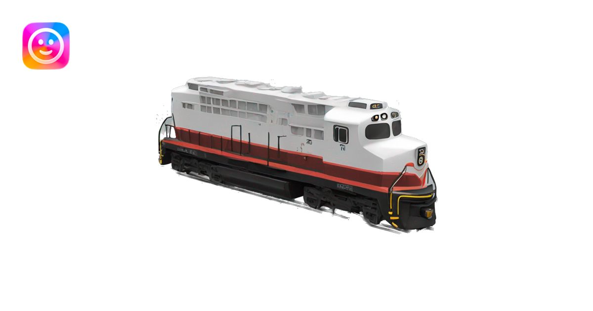 Train emoji | AI Emoji Generator