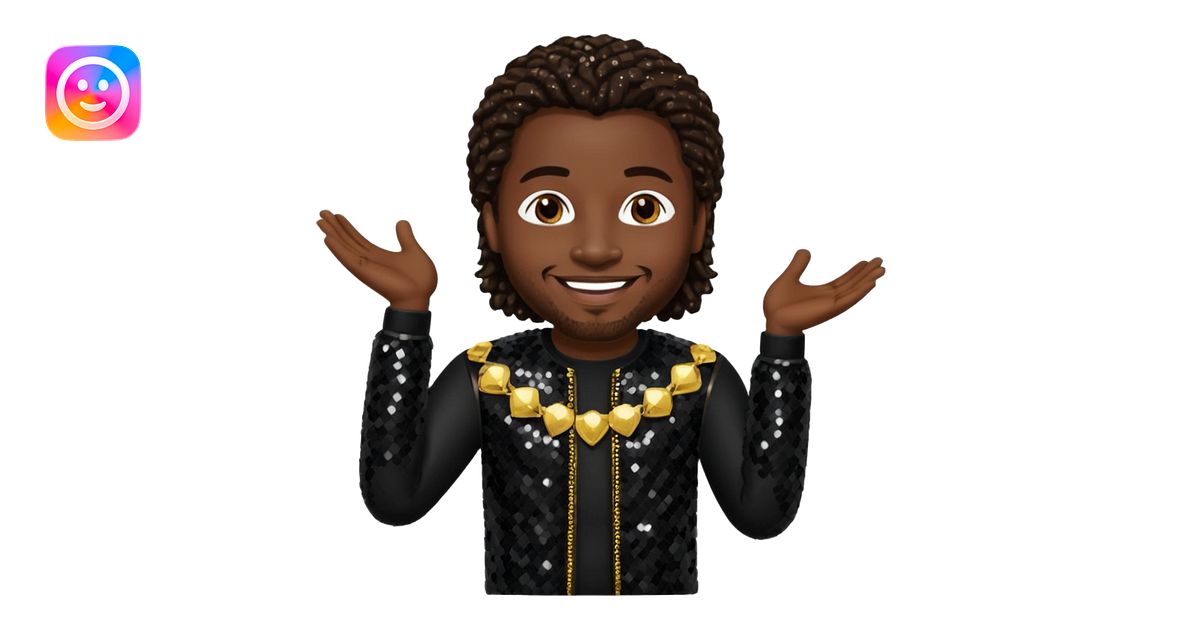 Dalvin Mr. Dalvin DeGrate from Jodeci/K-Ci & JoJo with dark brown, black sequin outfit emoji ...