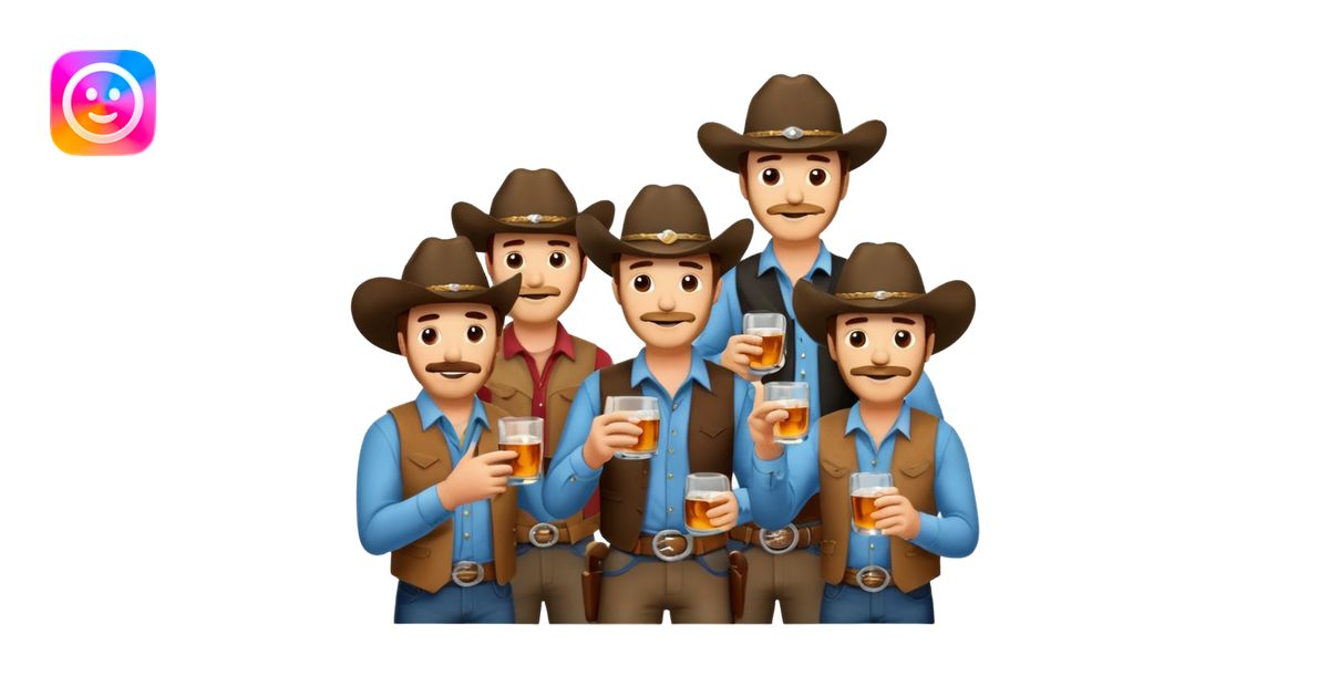 Bachelor party Kentucky emoji | AI Emoji Generator