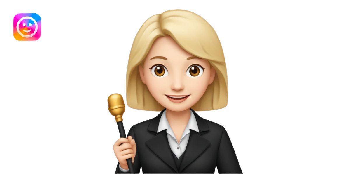 Female music conductor emoji emoji | AI Emoji Generator