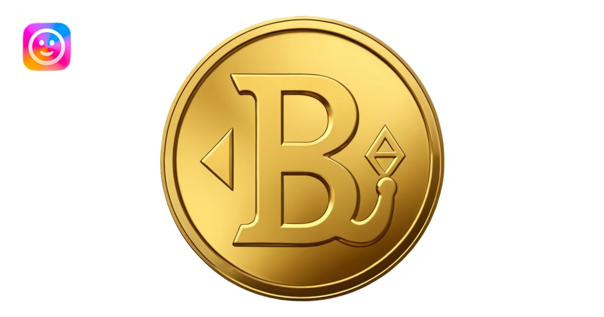 Indian rupees symbol in coin emoji | AI Emoji Generator
