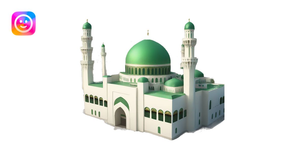Masjid al-Haram emoji | AI Emoji Generator