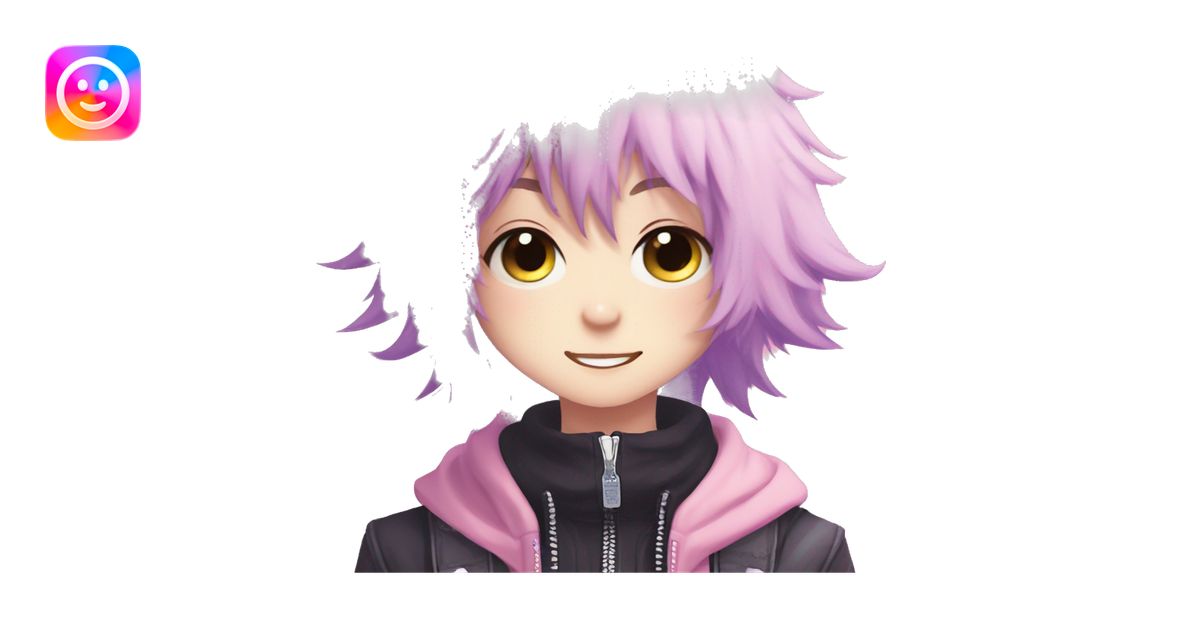 Cute Edgy Attractive Gorgeous Kawaii Pastel Anime Punk Catboy emoji ...