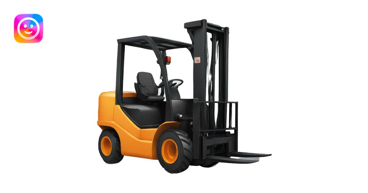 Forklift emoji | AI Emoji Generator