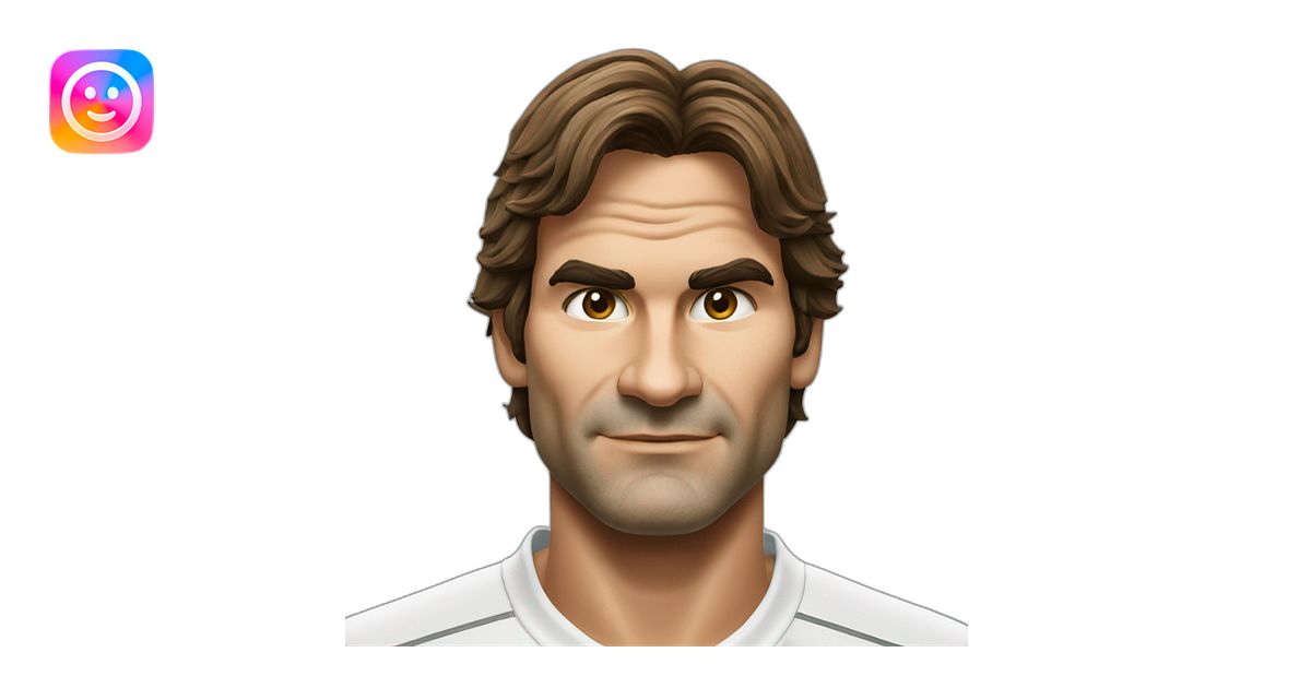 Roger Federer emoji | AI Emoji Generator