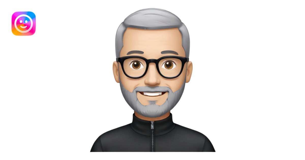 Man with light skin, buzz cut black hair, short peppered gray beard ...
