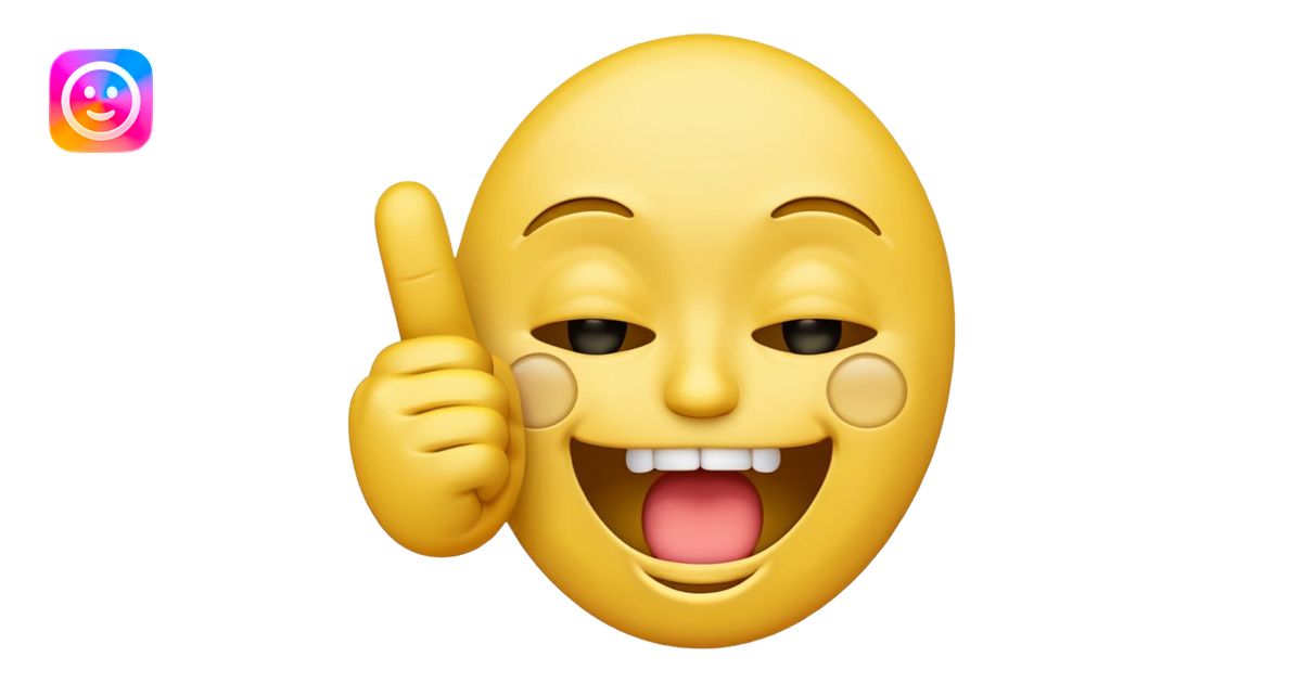 A laughing crying face emoji with a middle finger emoji | AI Emoji ...