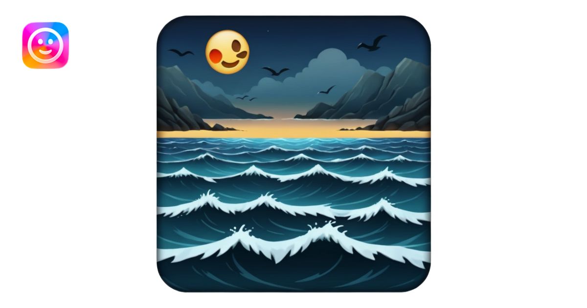 black sea emoji | AI Emoji Generator