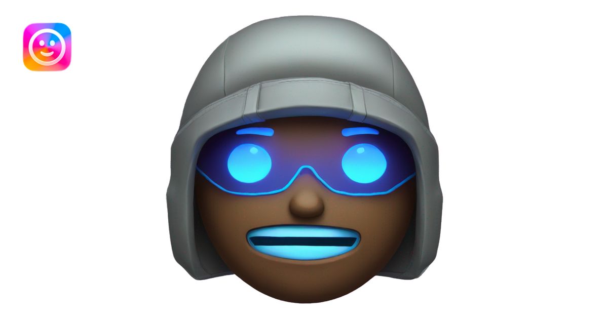 Gaming neon emoji | AI Emoji Generator