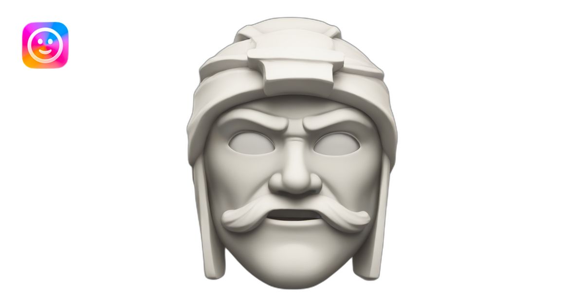 ninja greek statue emoji | AI Emoji Generator