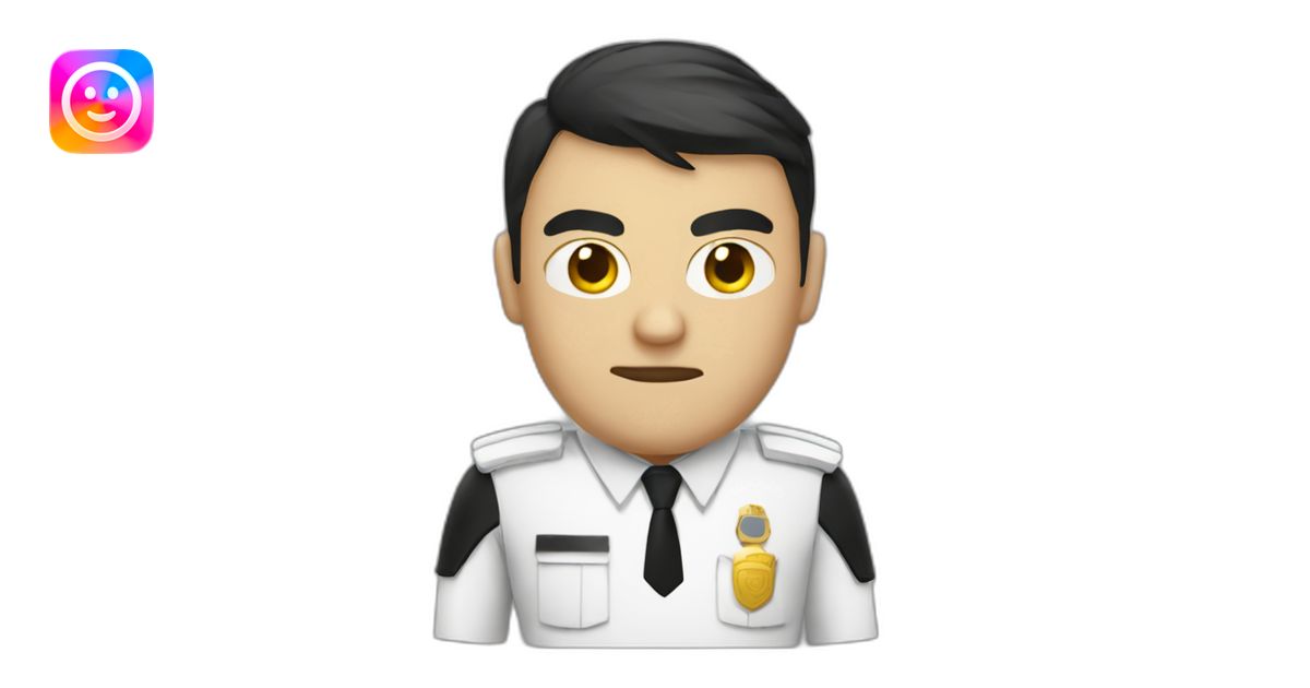 sting police emoji | AI Emoji Generator