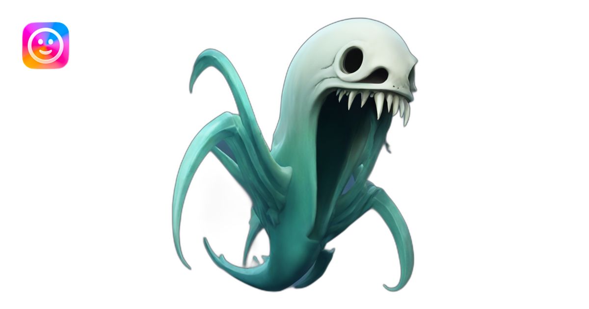 reaper leviathan Subnautica emoji | AI Emoji Generator