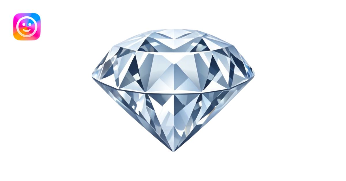 WHITE DIAMOND emoji | AI Emoji Generator