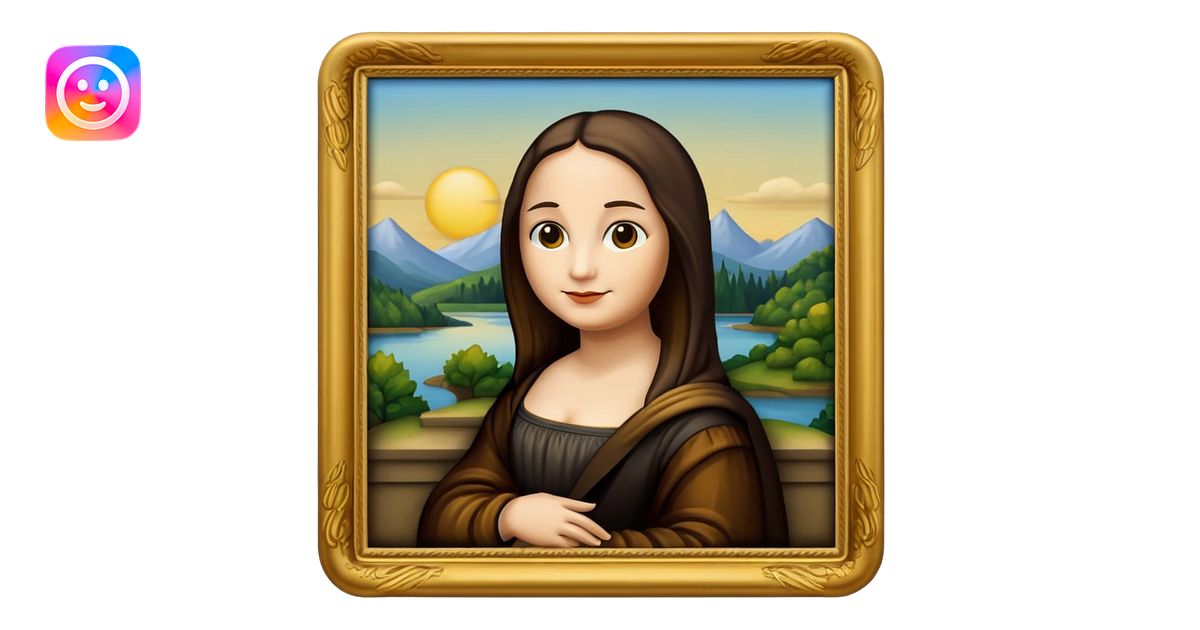 mona lisa emoji | AI Emoji Generator