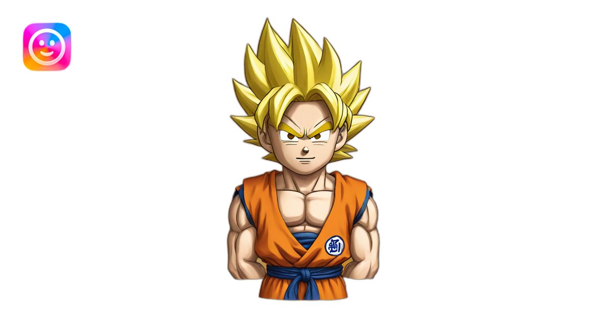 Goku Super Saiyan emoji | AI Emoji Generator
