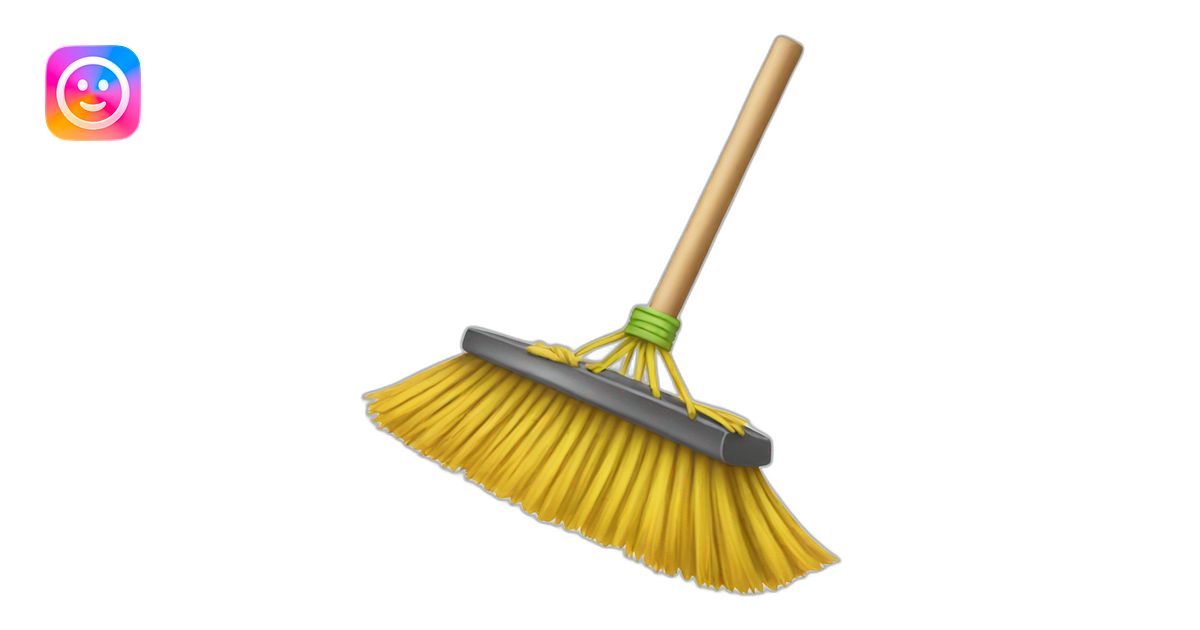 Broom emoji | AI Emoji Generator