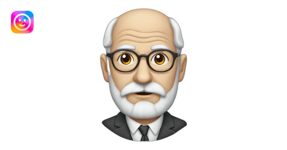 freud emoji | AI Emoji Generator