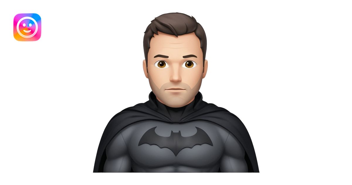 ben affleck batman emoji | AI Emoji Generator