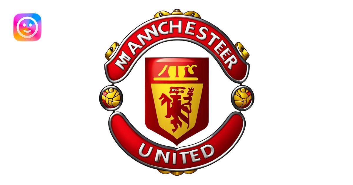 Manchester united logo emoji | AI Emoji Generator