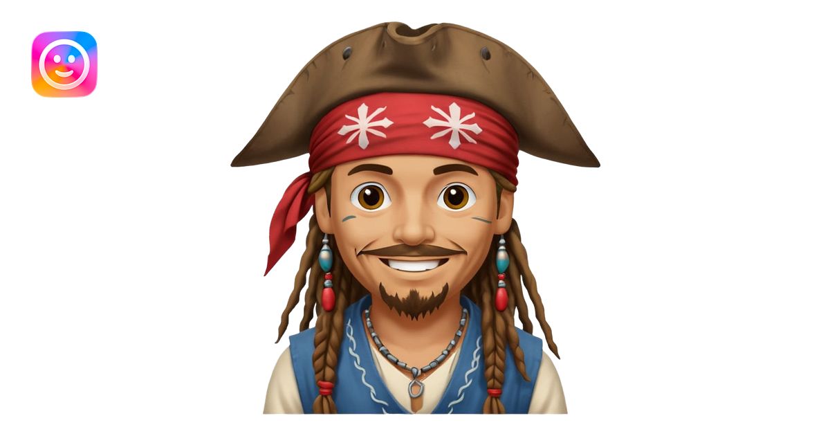 Jack sparrow emoji | AI Emoji Generator