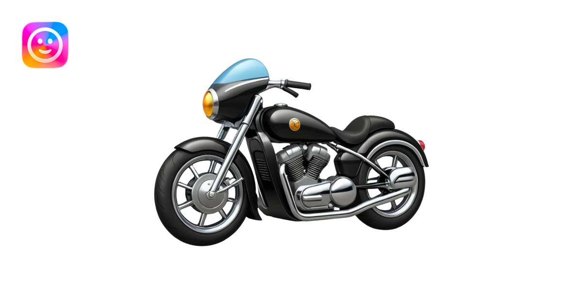 low level motorcycle emoji | AI Emoji Generator