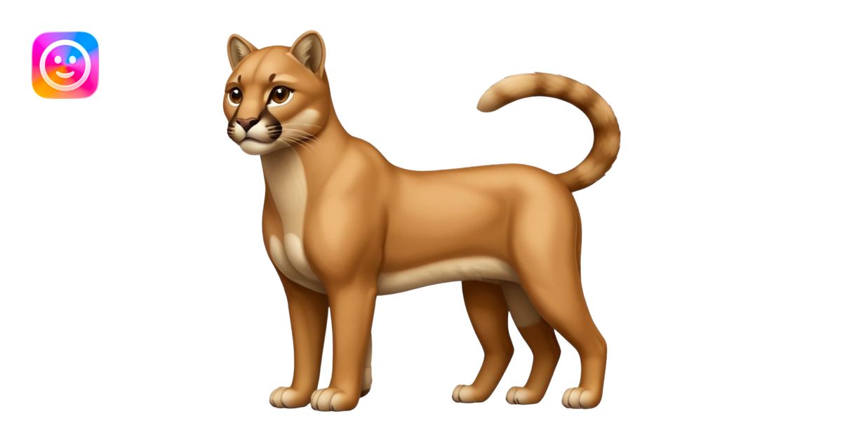 Puma emoji | AI Emoji Generator
