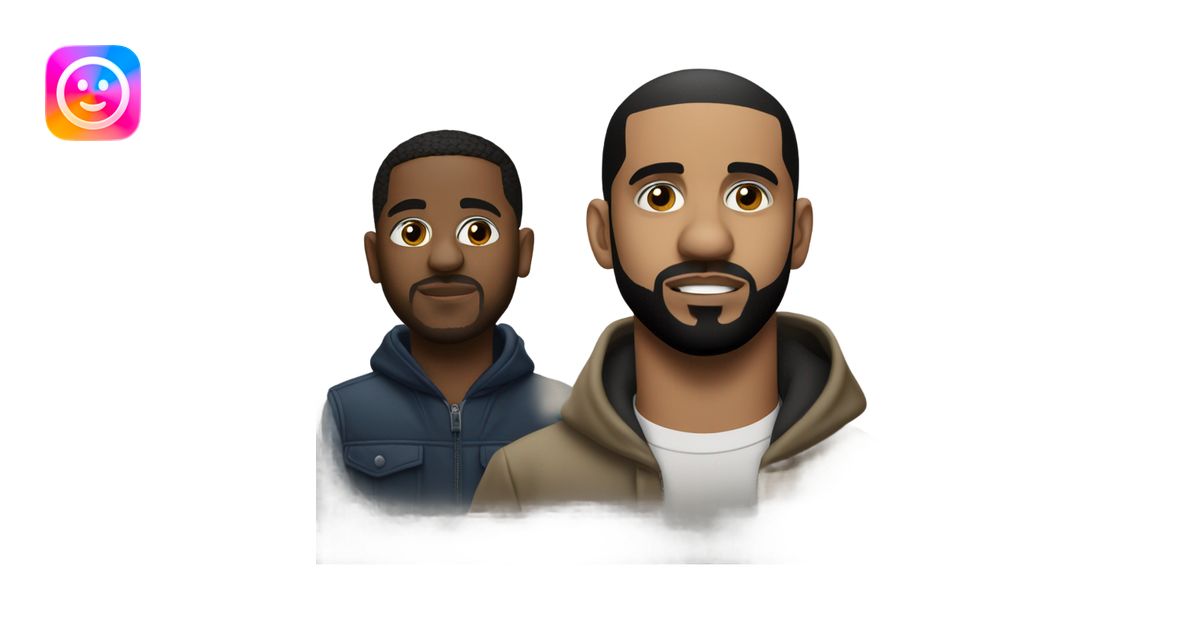 Drake and Kendrick lamar emoji | AI Emoji Generator