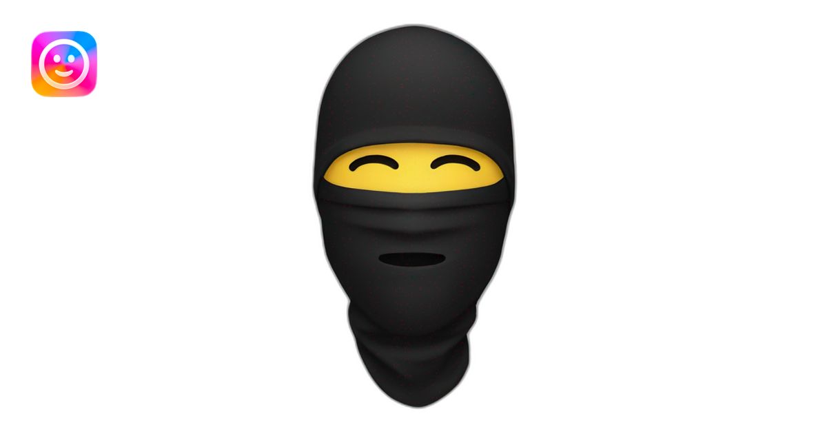 Balaclava mask emoji | AI Emoji Generator