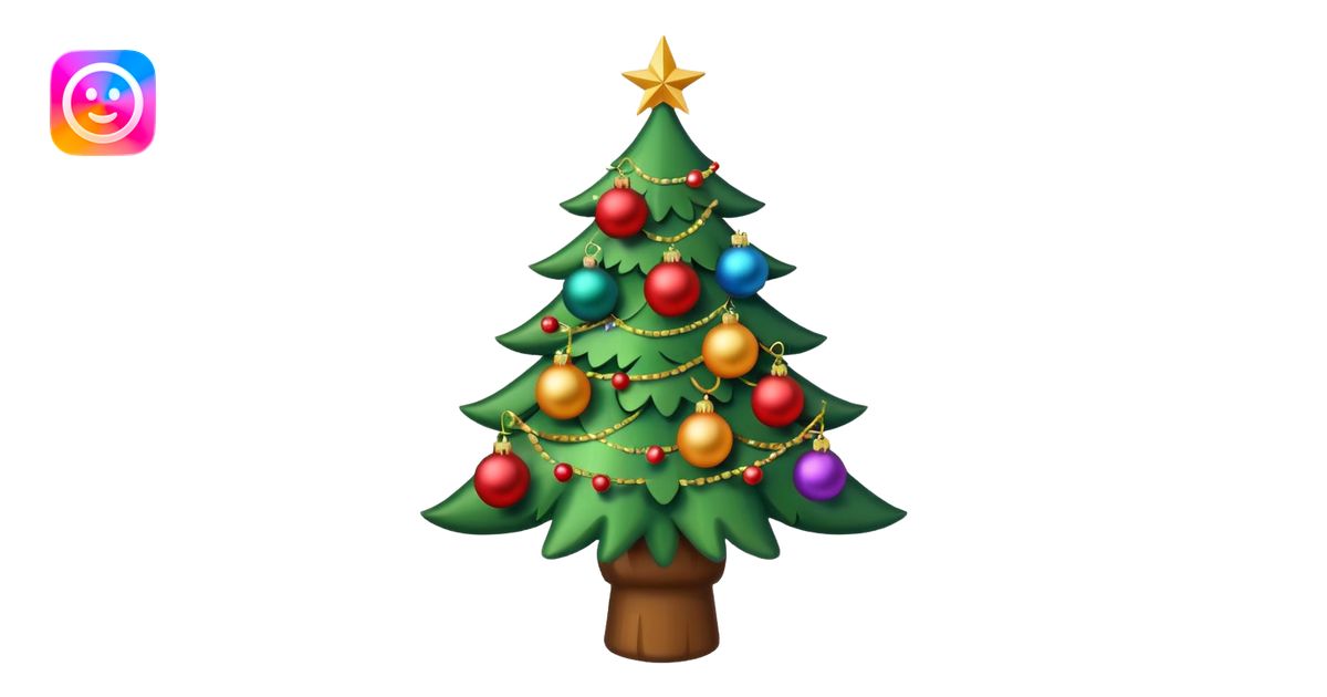 christmas trees emoji | AI Emoji Generator