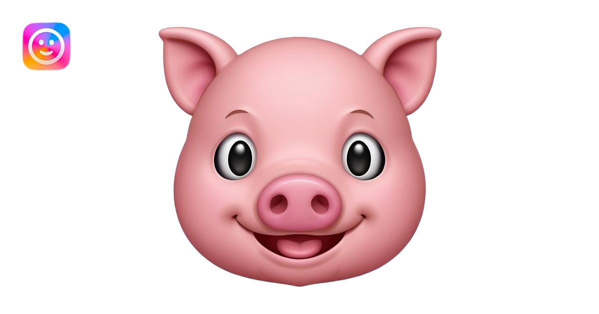 make a emoji of a fat cartoon pig emoji | AI Emoji Generator